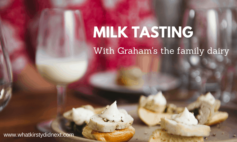 Milk tasting with the Milk Sommelier – What Kirsty did next