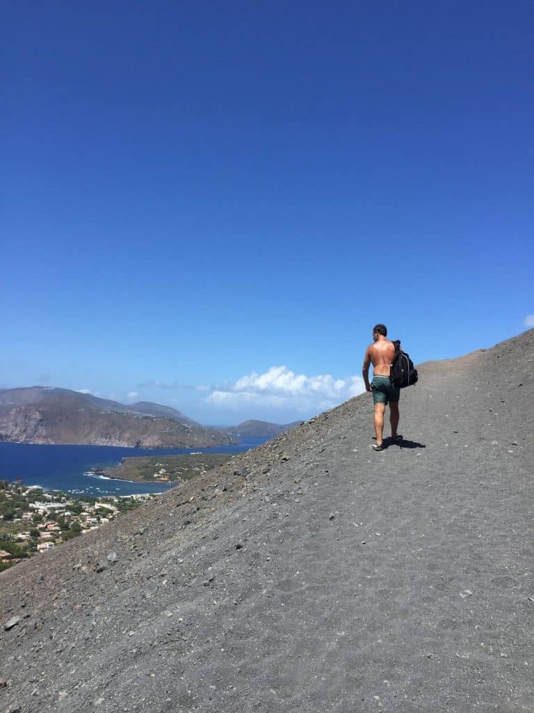 Climbing a volcano in Vulcano, Sicily – What Kirsty did next